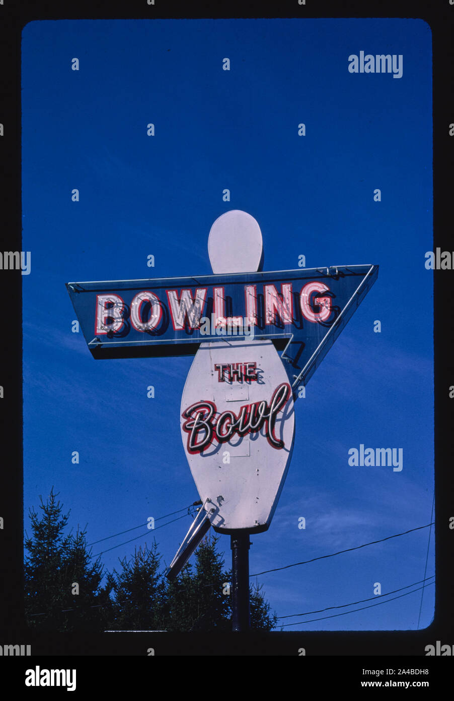 The bowl bowling sign hi-res stock photography and images - Alamy