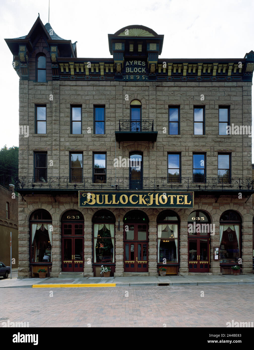 Built by seth bullock sheriff of deadwood hi-res stock photography and ...