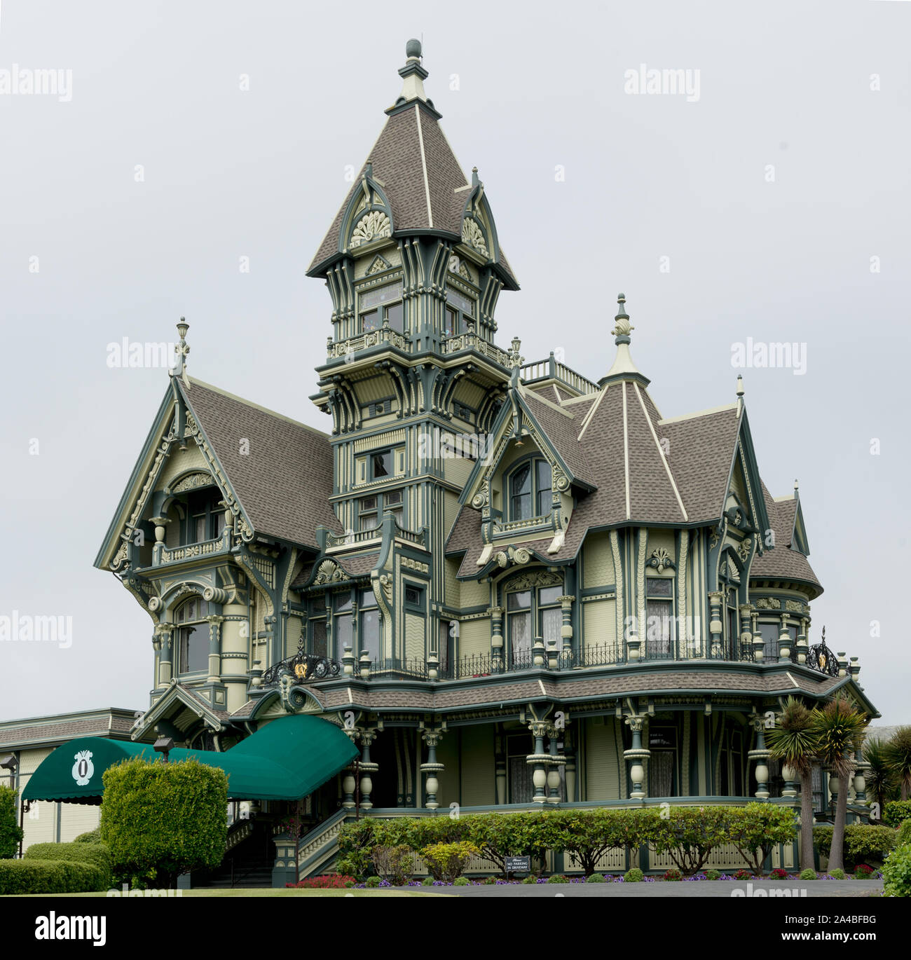 The Carson Mansion is a large Victorian house located in Old Town ...