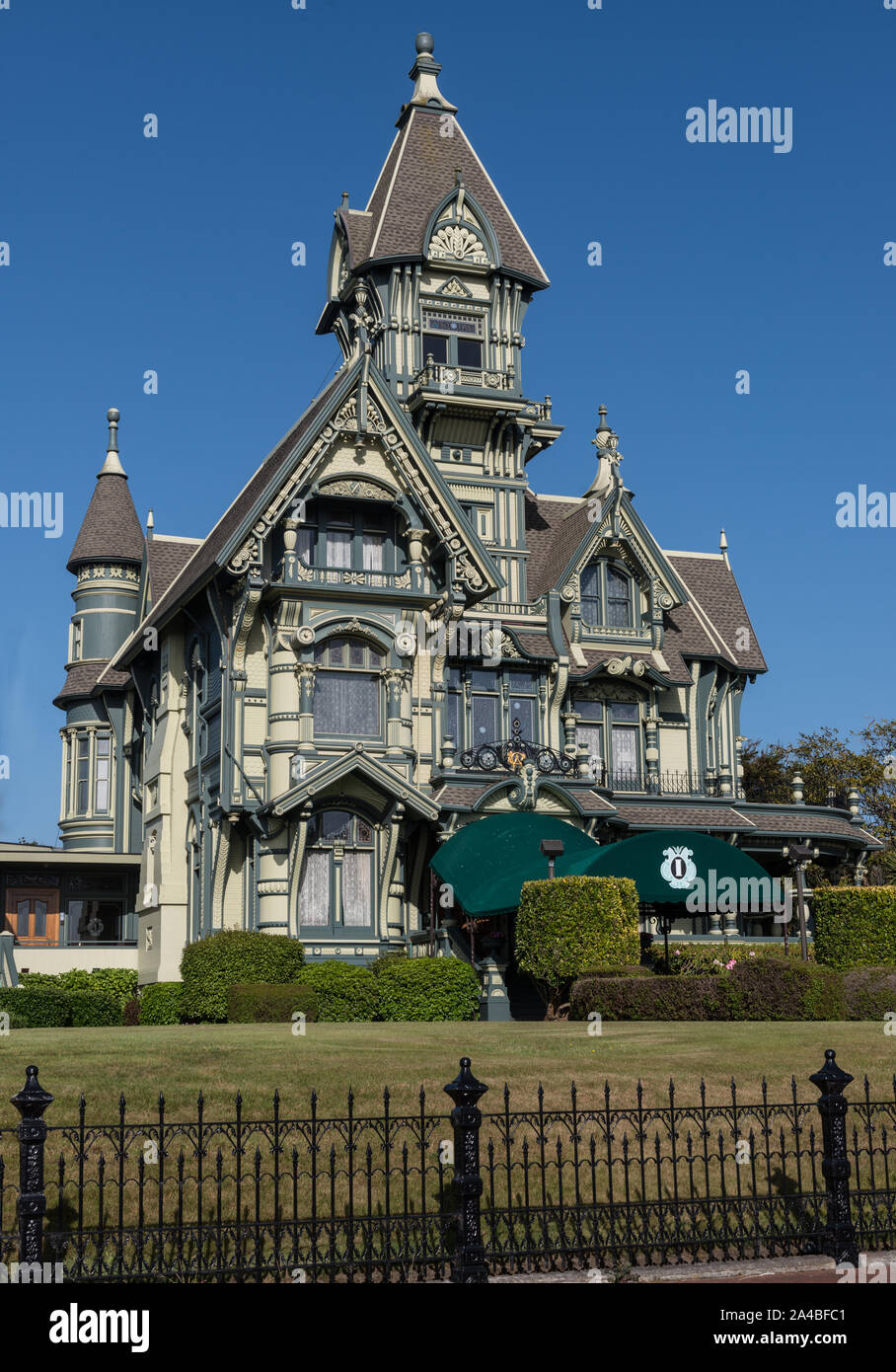 The Carson Mansion is a large Victorian house located in Old Town ...