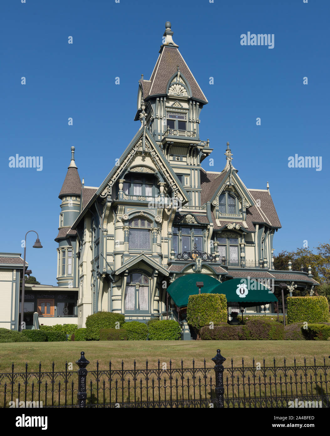 The Carson Mansion is a large Victorian house located in Old Town ...