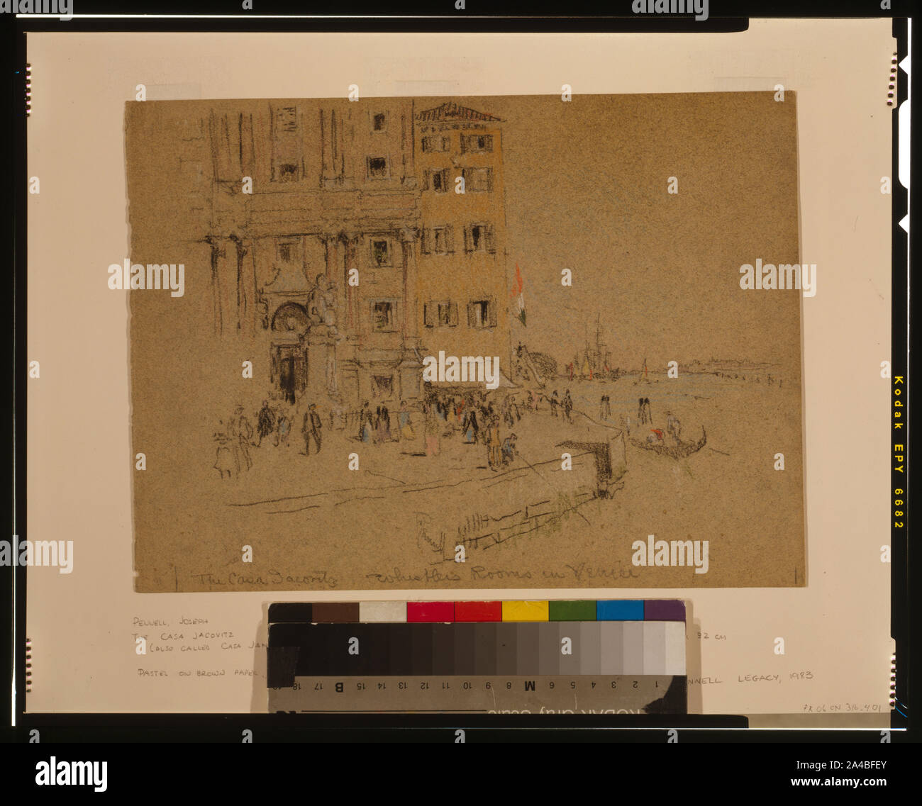 The Casa Jacovitz [i.e., Jankowitz] - Whistler's rooms in Venice / Jo ...