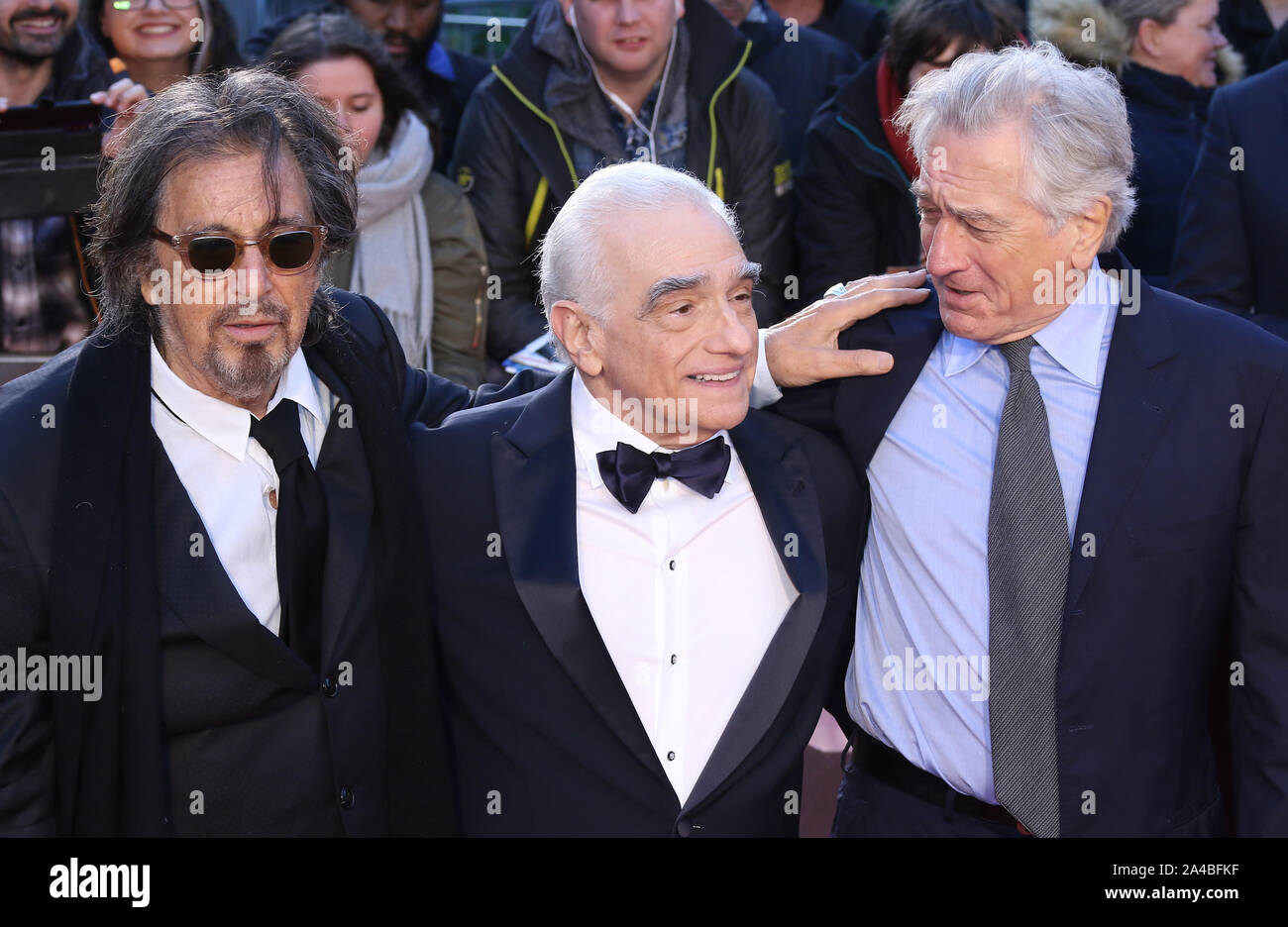 Al Pacino, Martin Scorsese and Robert De Niro, The Irishman - Closing Night Gala, BFI London ...
