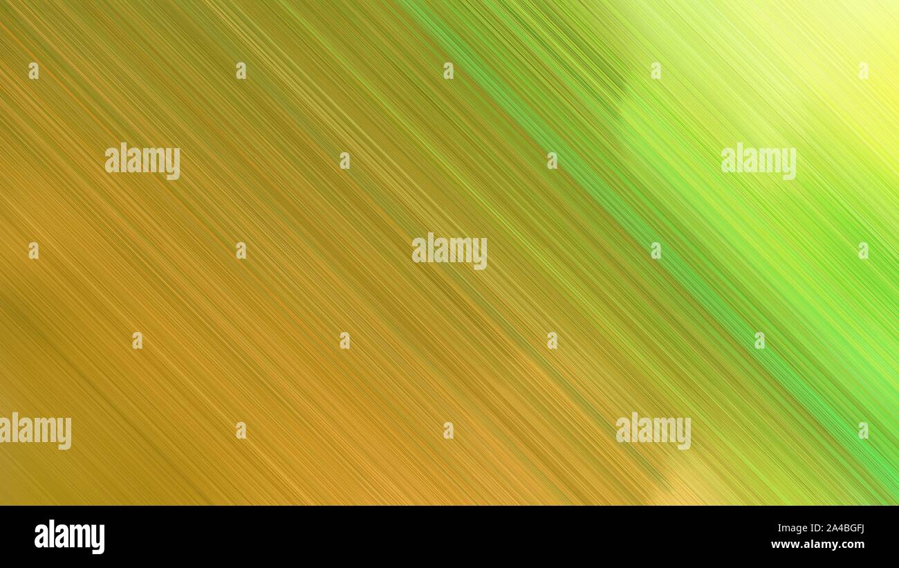 diagonal speed lines background or backdrop with dark golden rod, green ...
