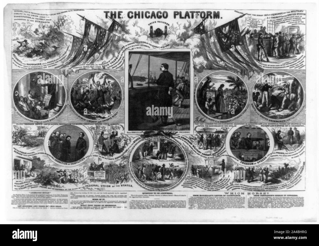 Electoral platform Black and White Stock Photos & Images - Alamy