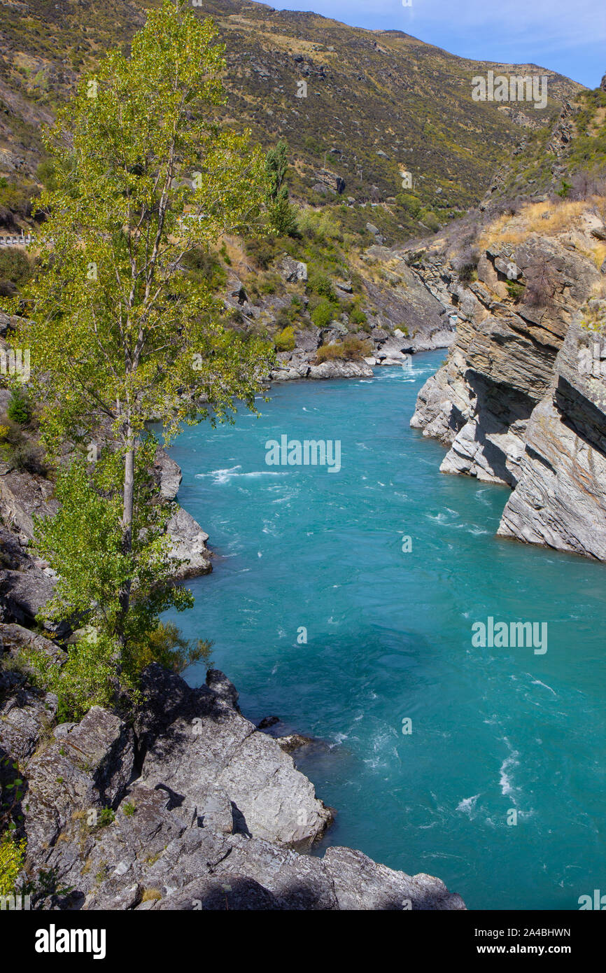 Canyon kawarau gorge river hi-res stock photography and images - Alamy