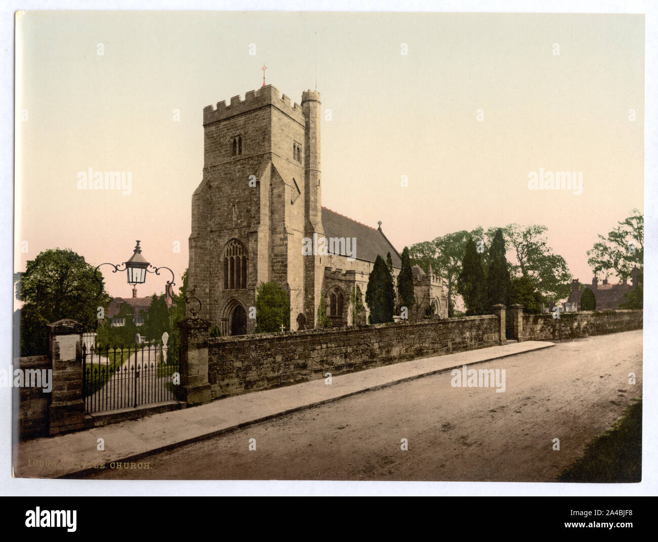 The Church, Battle, England Stock Photo - Alamy