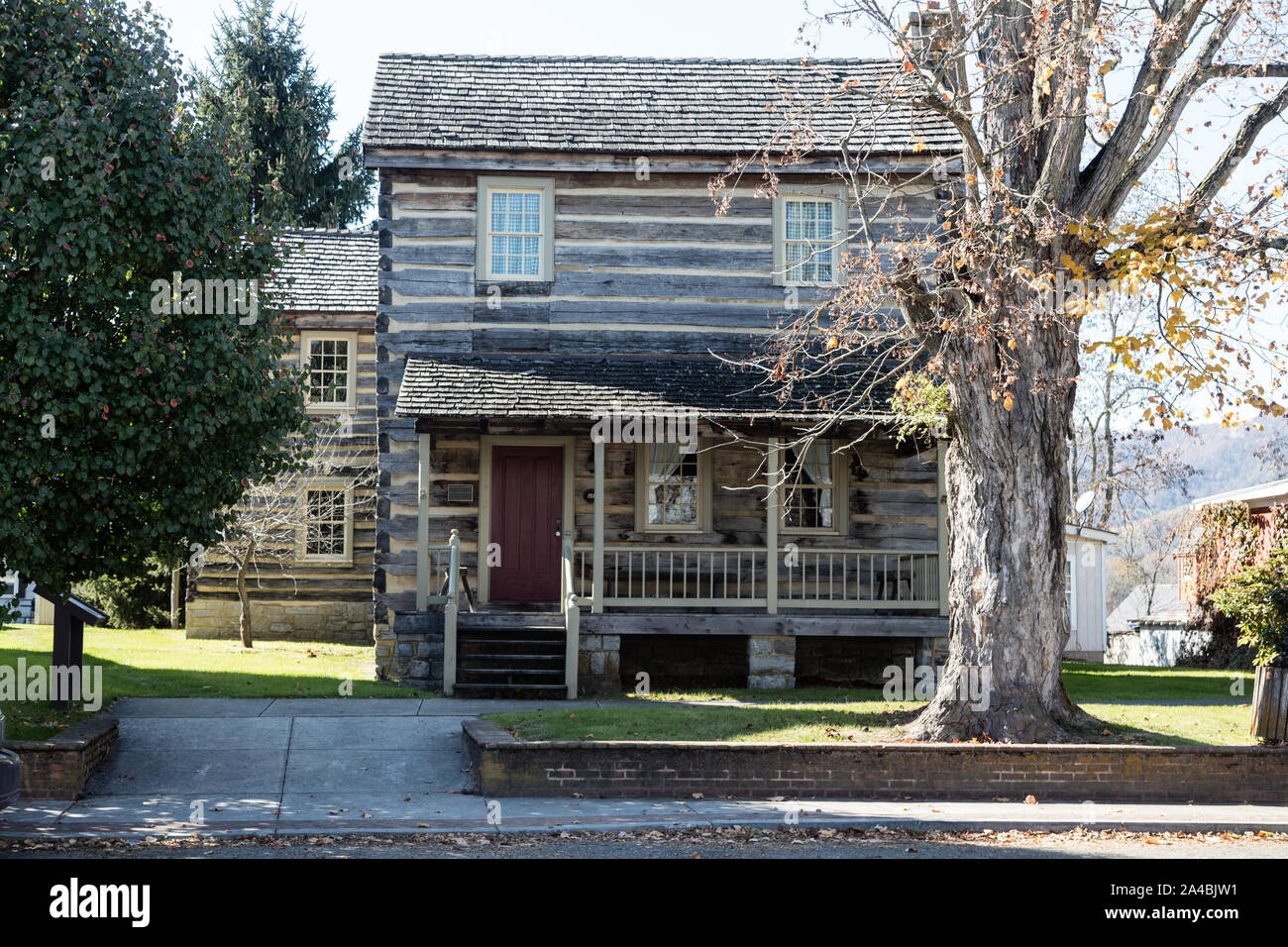 The Clark-Wiseman House, one of Union, West Virginia's earliest ...