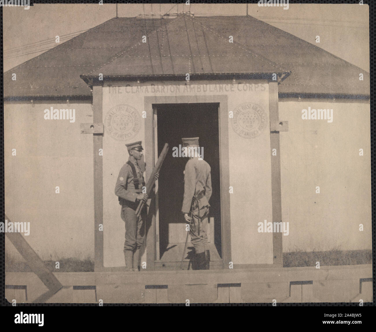 The Clara Barton Ambulance Corps of the National First Aid Association ...