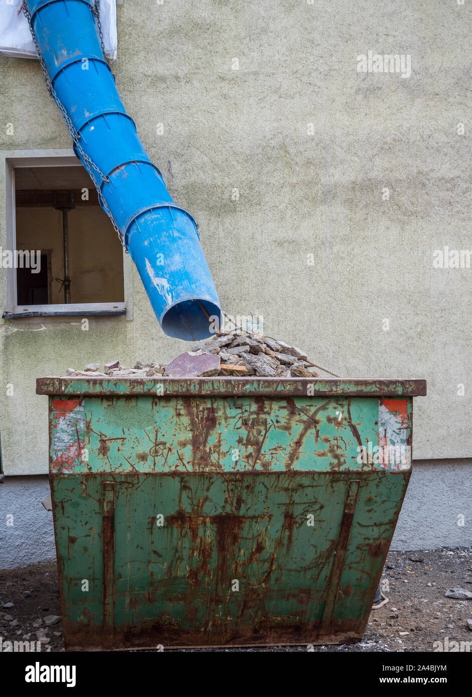 Garbage chute hi-res stock photography and images - Alamy