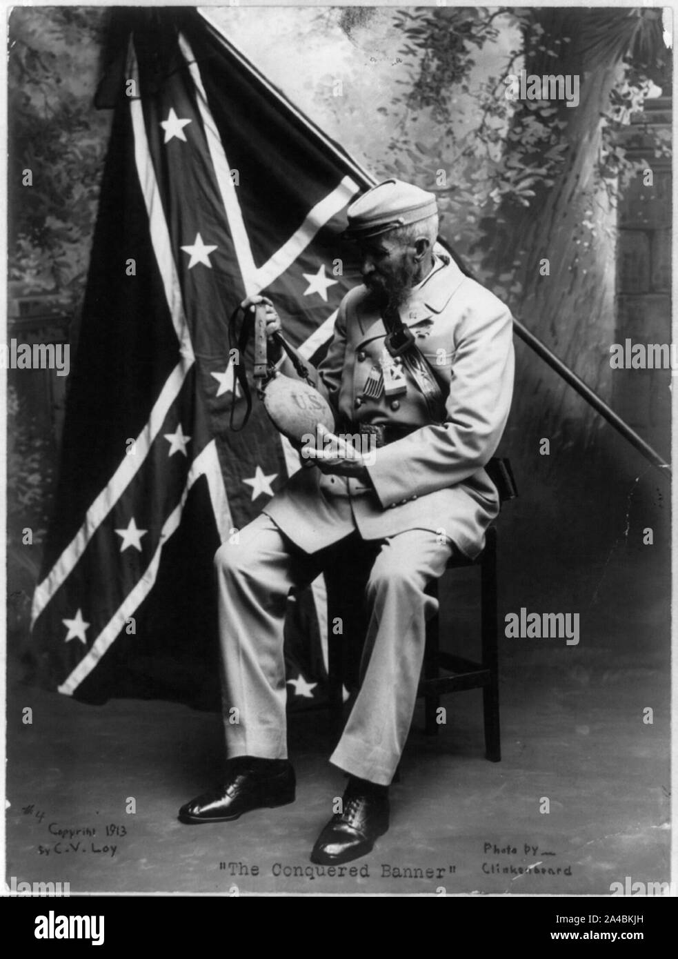 The Conquered Banner Stock Photo - Alamy