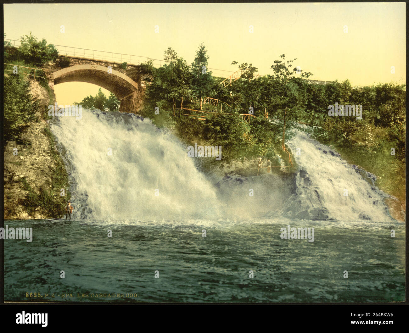 The Coo waterfalls, Spa, Belgium Stock Photo - Alamy