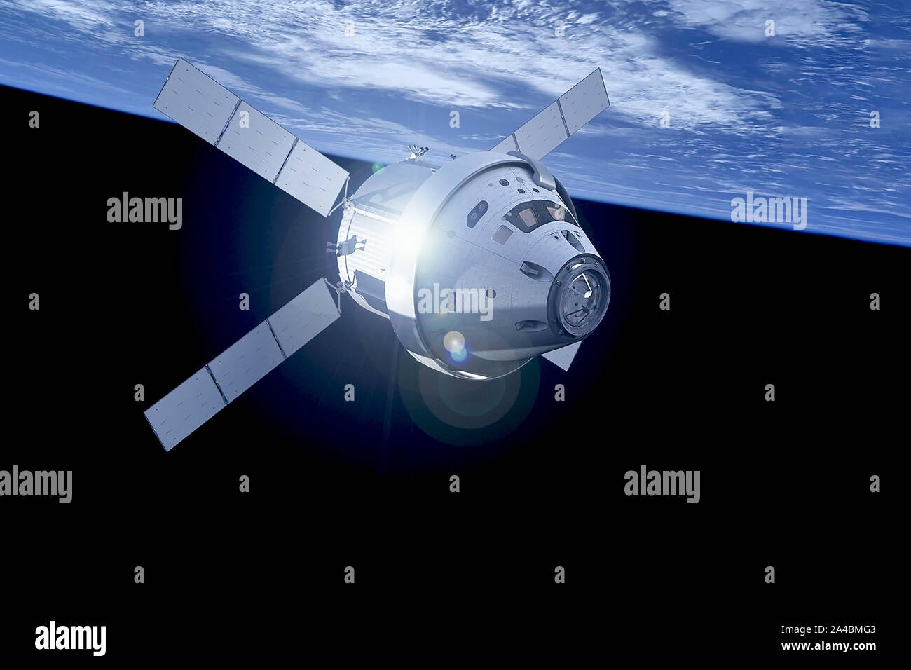 Satellite image earth sun hi-res stock photography and images - Alamy