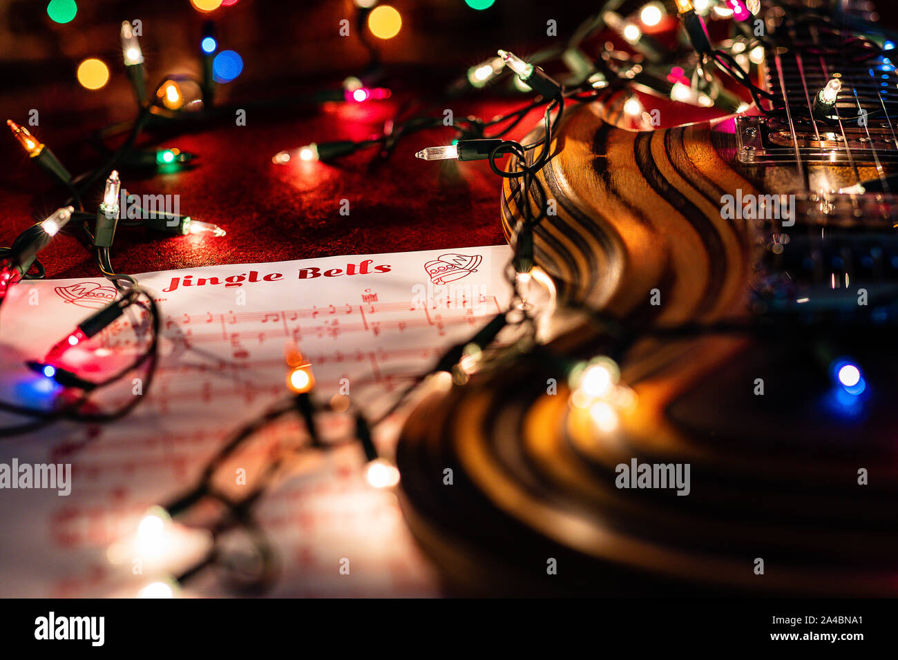 Guitar Music for the holiday season. Jingle Bells sheet music and ...