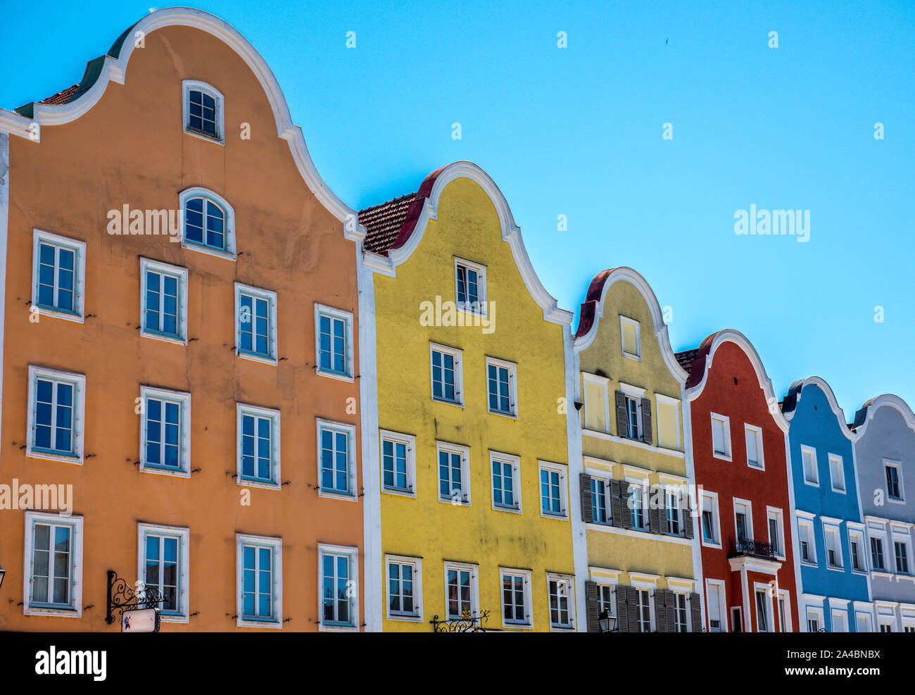 Baroque town scharding austria hi-res stock photography and images - Alamy