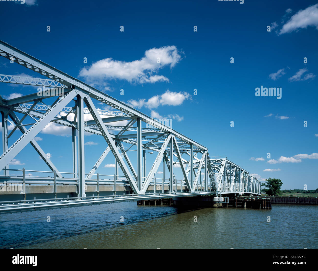 The Dover Bridge over the Choptank River in Talbot County on Maryland's ...