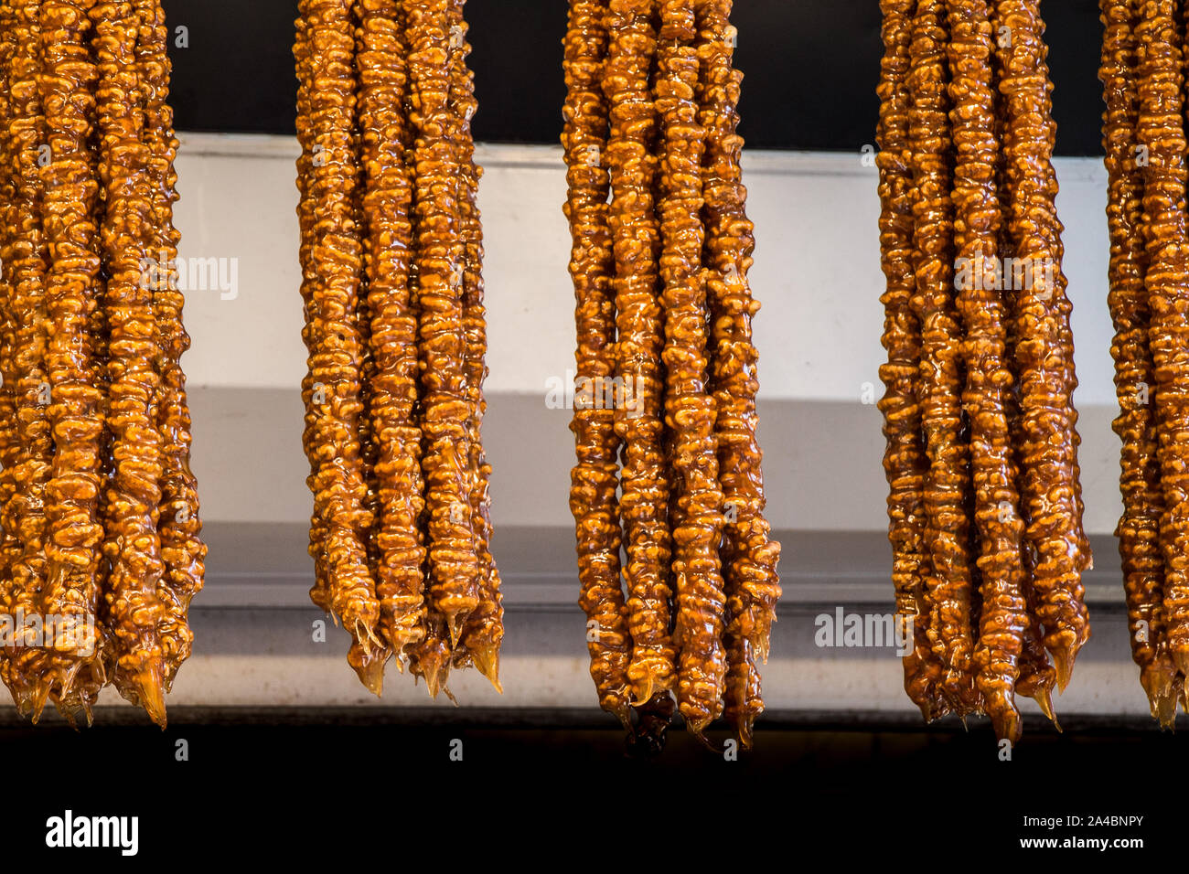 Turkish style dried fruit pulp as snack food Stock Photo - Alamy