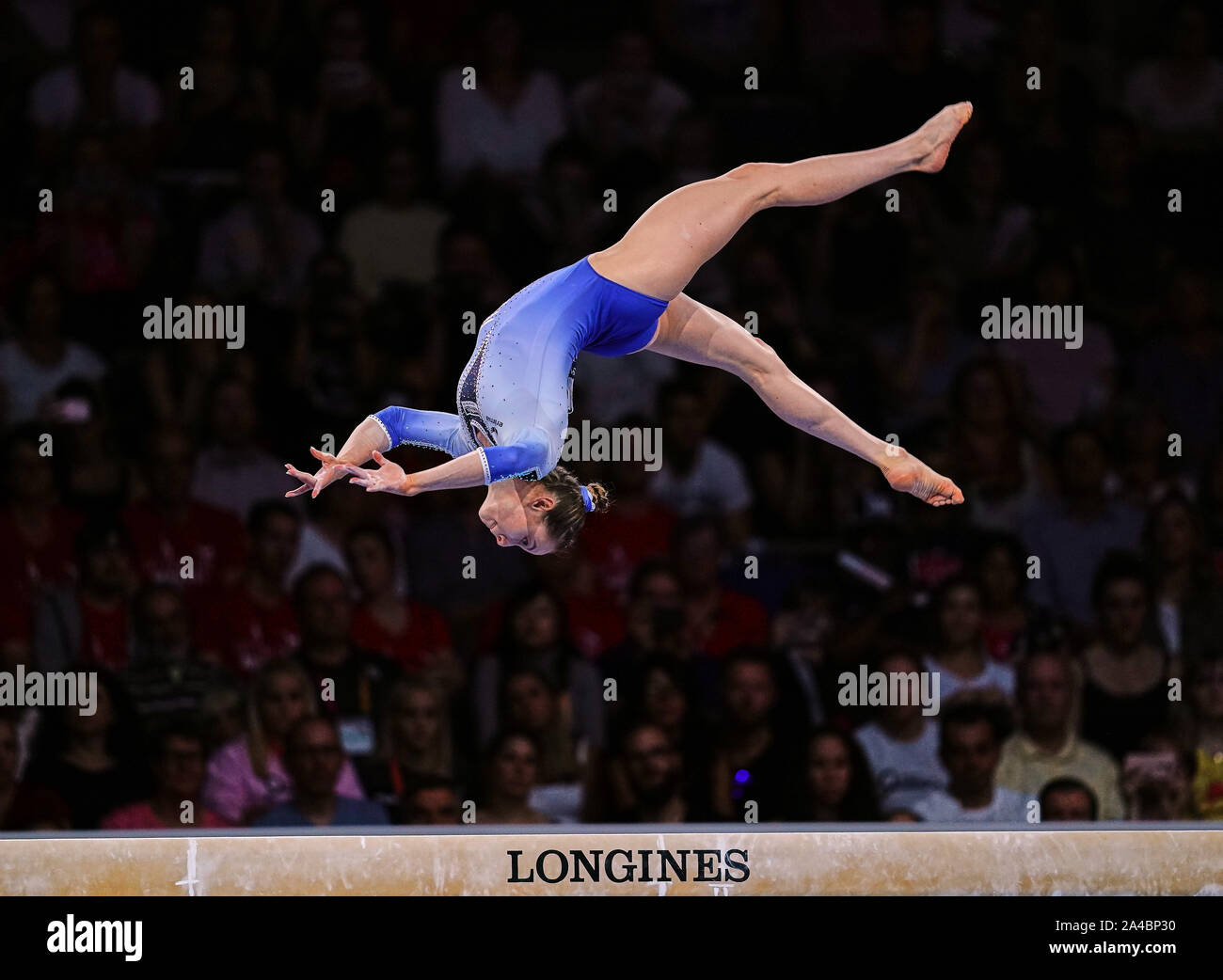 Stuttgart, Germany. 13th Oct, 2019. Sarah Voss of Germany competing in ...