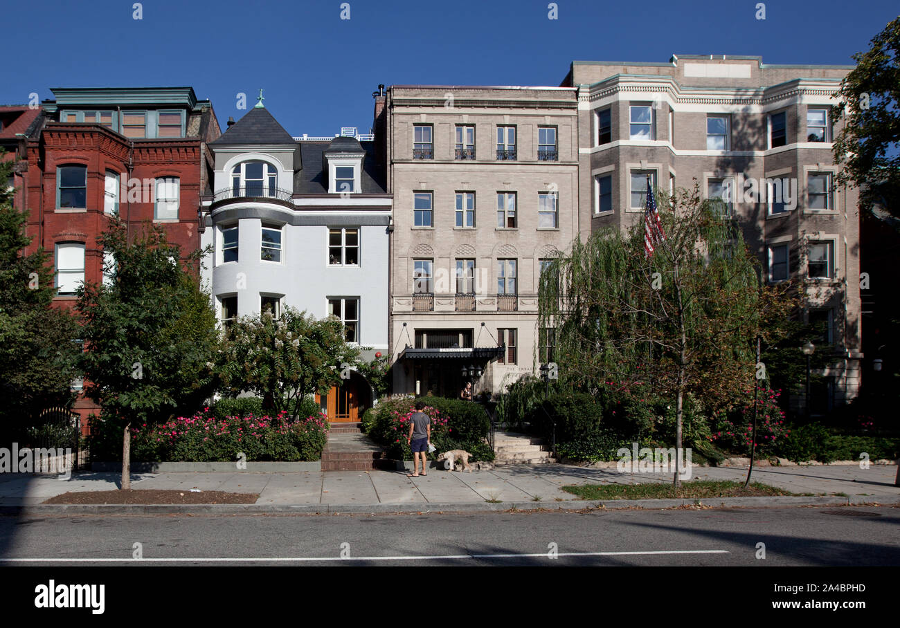 The Embassy Inn, 1600 block of 16th St., NW, Washington, D.C Stock ...