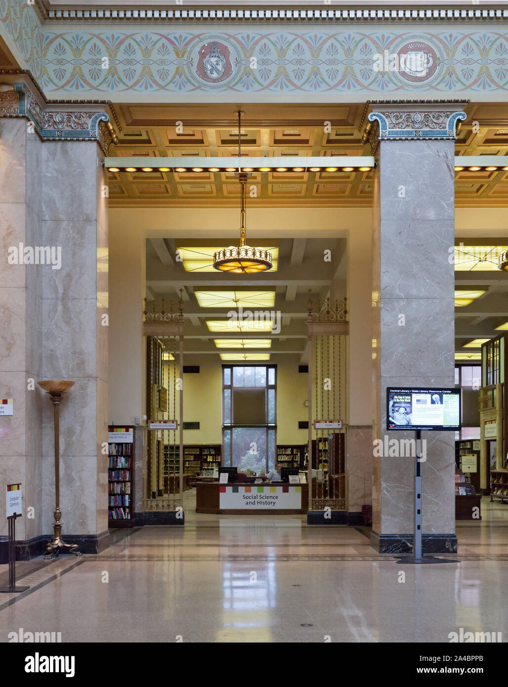 The Enoch Pratt Free Library, located in Baltimore, Maryland, is one of the oldest free public ...