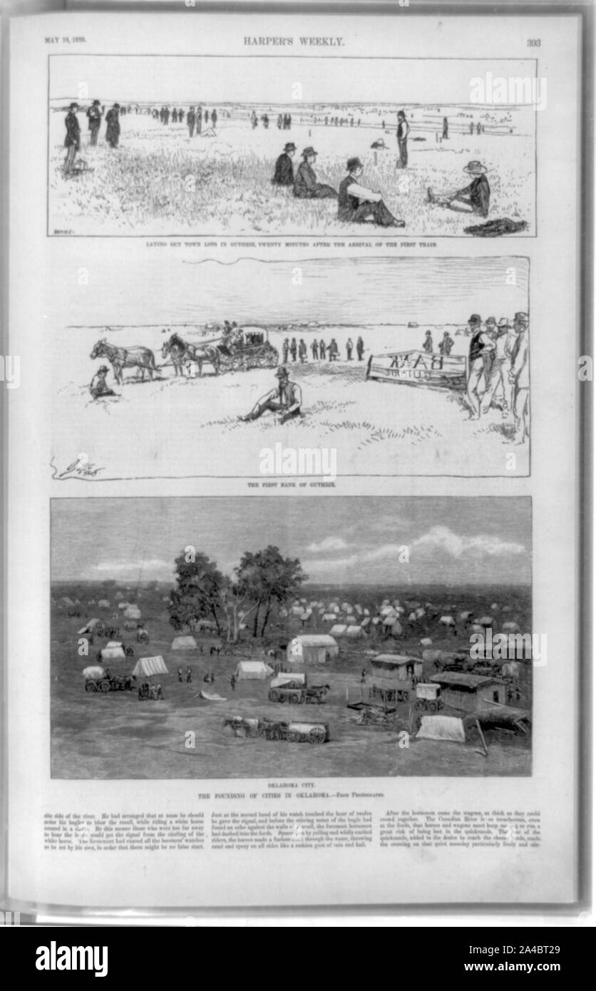 State of oklahoma Black and White Stock Photos & Images - Alamy