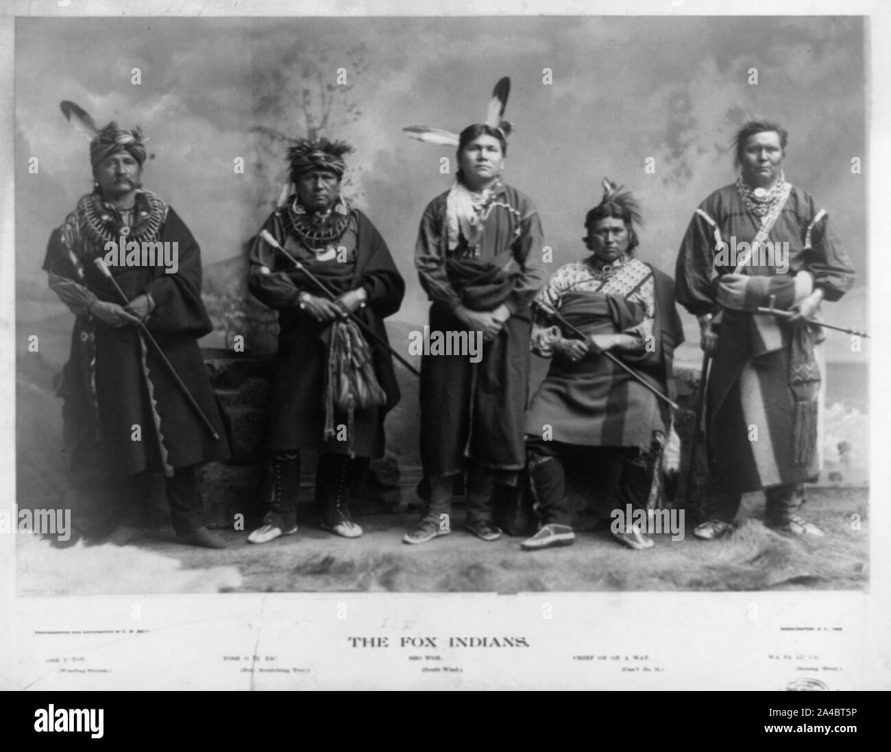 The Fox Indians Stock Photo - Alamy