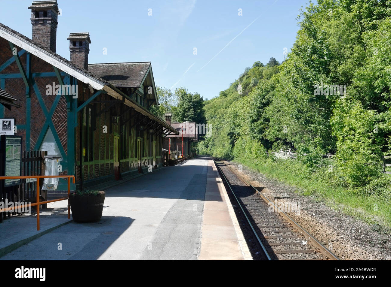 Single Track Rail High Resolution Stock Photography and Images - Alamy