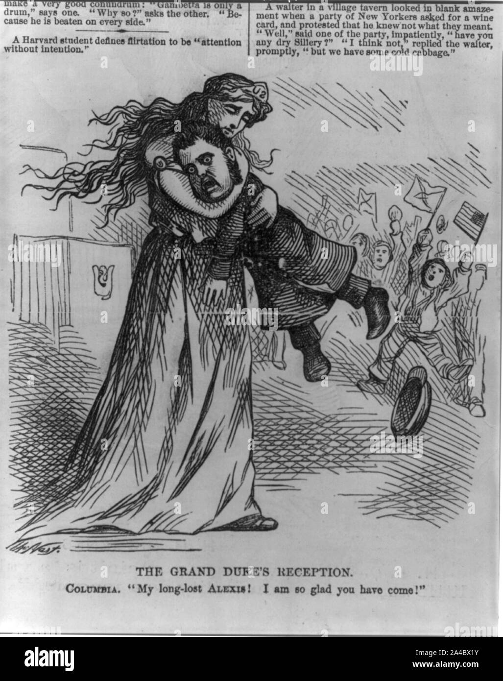 Humorous relations Black and White Stock Photos & Images - Alamy