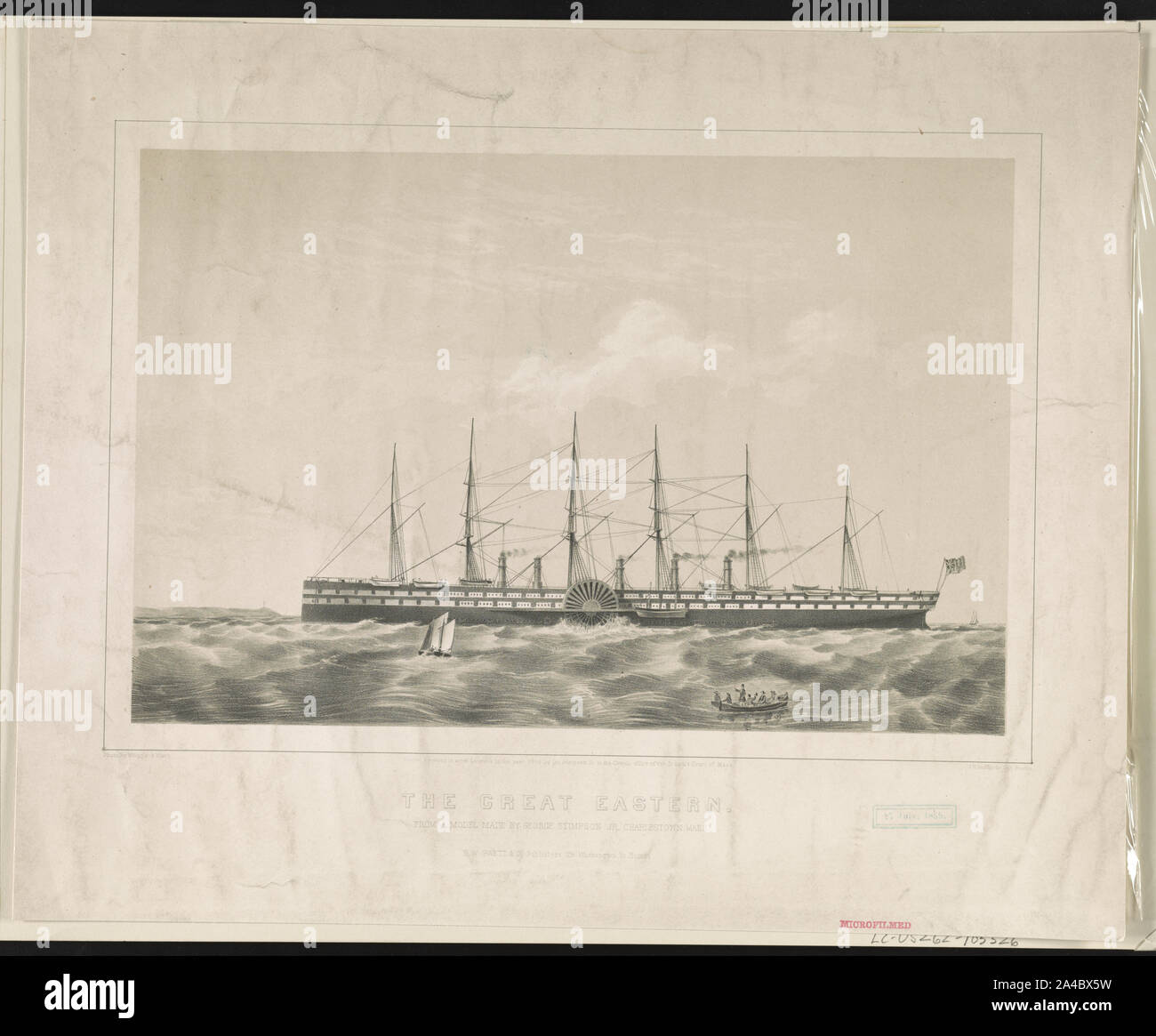 The Great Eastern / photo. by Whipple & Black Stock Photo - Alamy