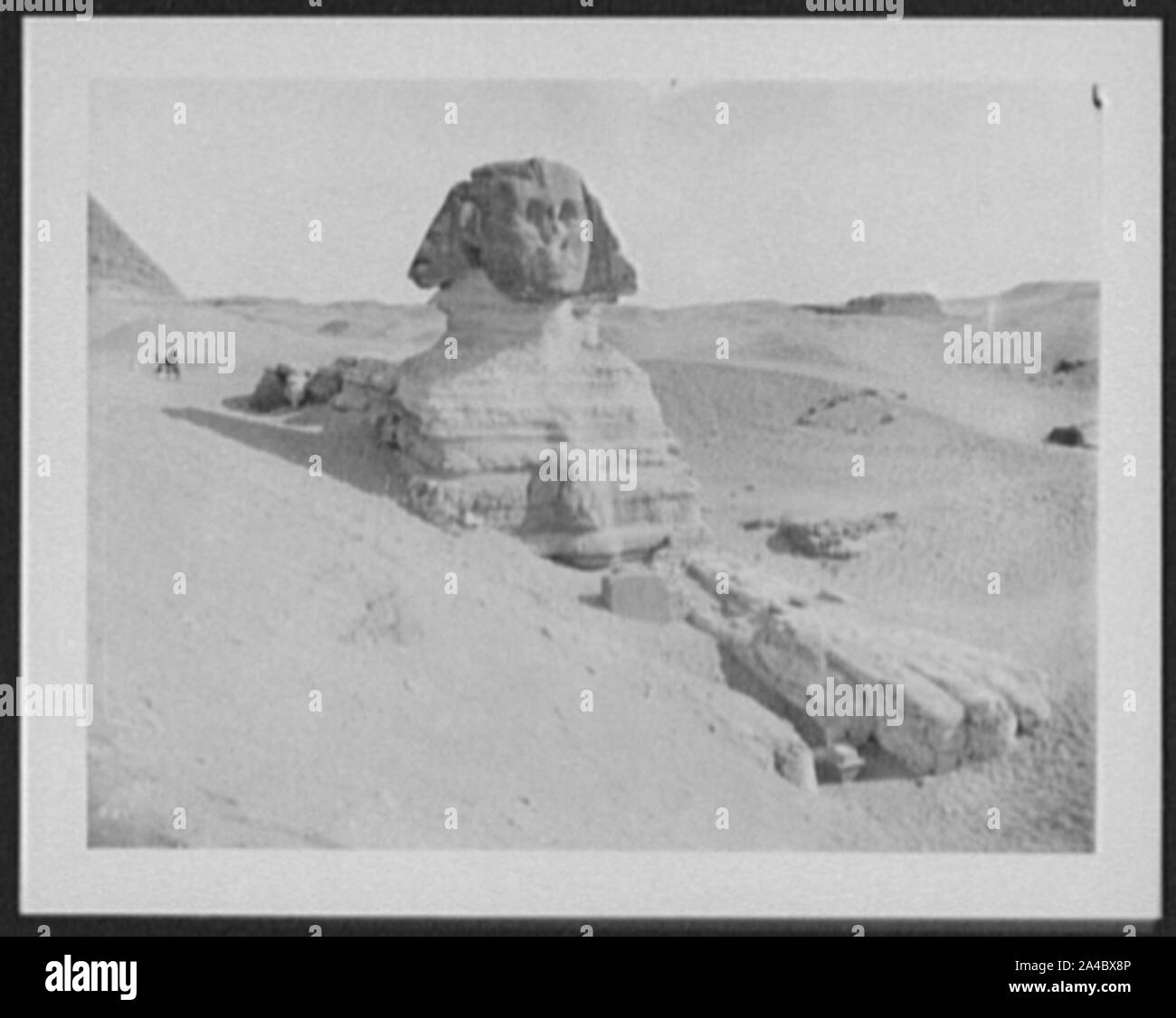 Giza egypt great sphinx Black and White Stock Photos & Images - Alamy