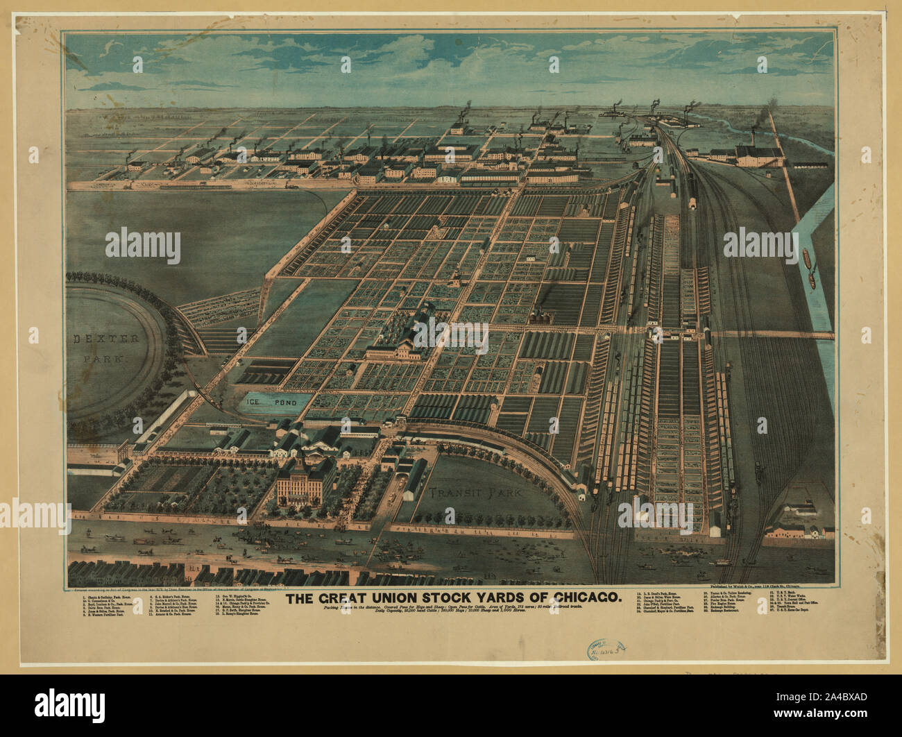 Chicago union stock yards hi-res stock photography and images - Alamy