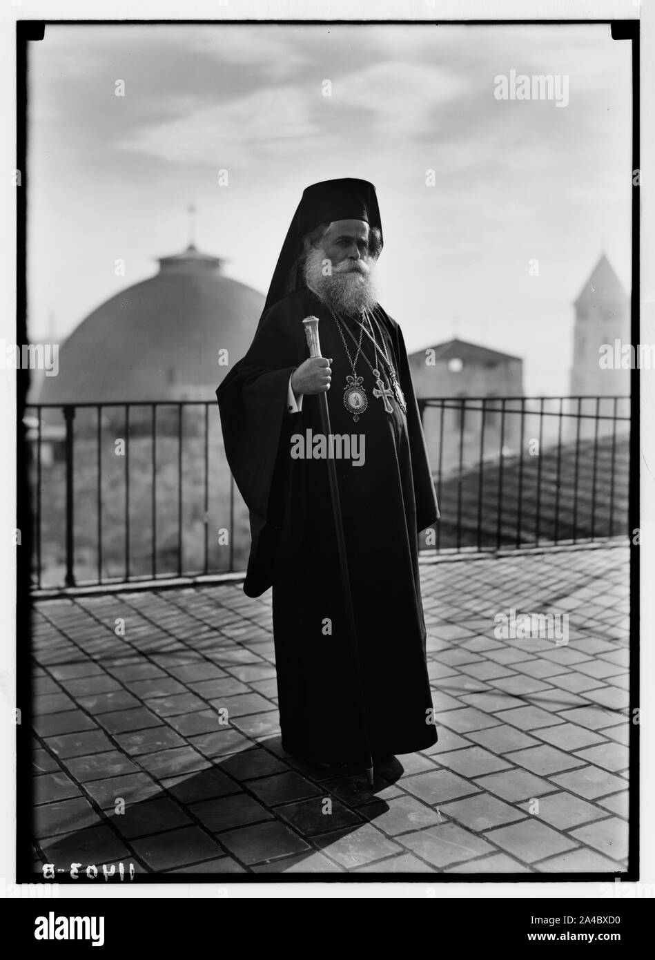 The Greek patriarch Stock Photo - Alamy