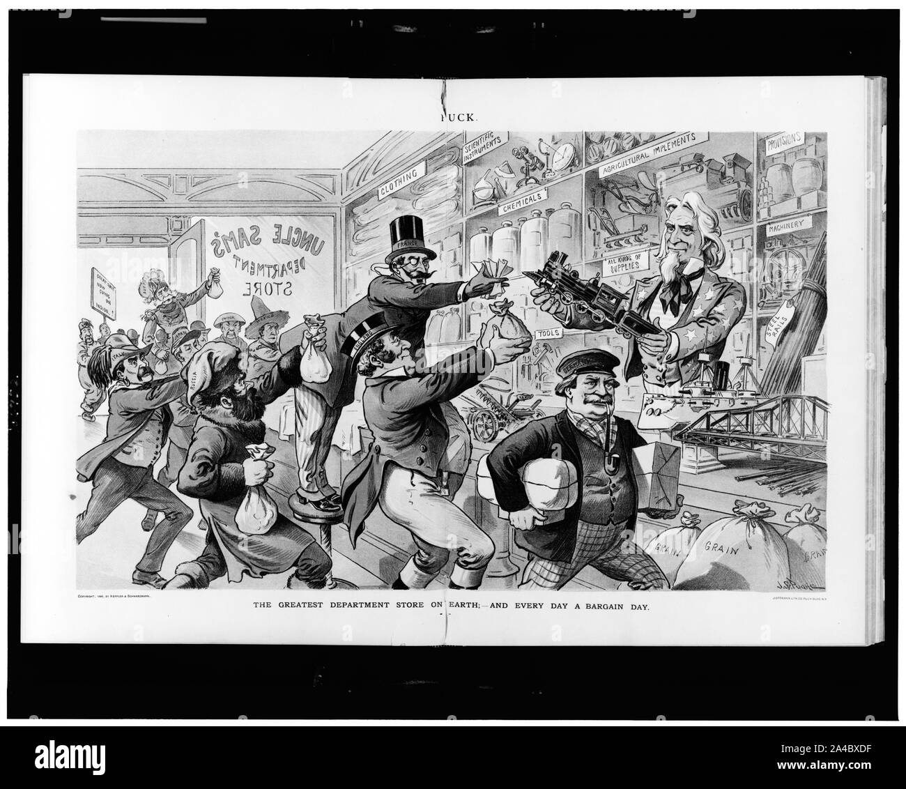 Interior department store on Cut Out Stock Images & Pictures - Alamy