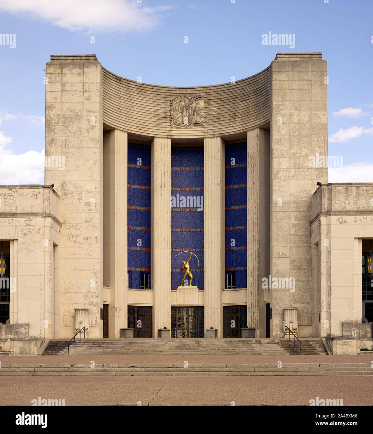 The Hall of State at Fair Park, site of the 1936 Texas Centennial ...