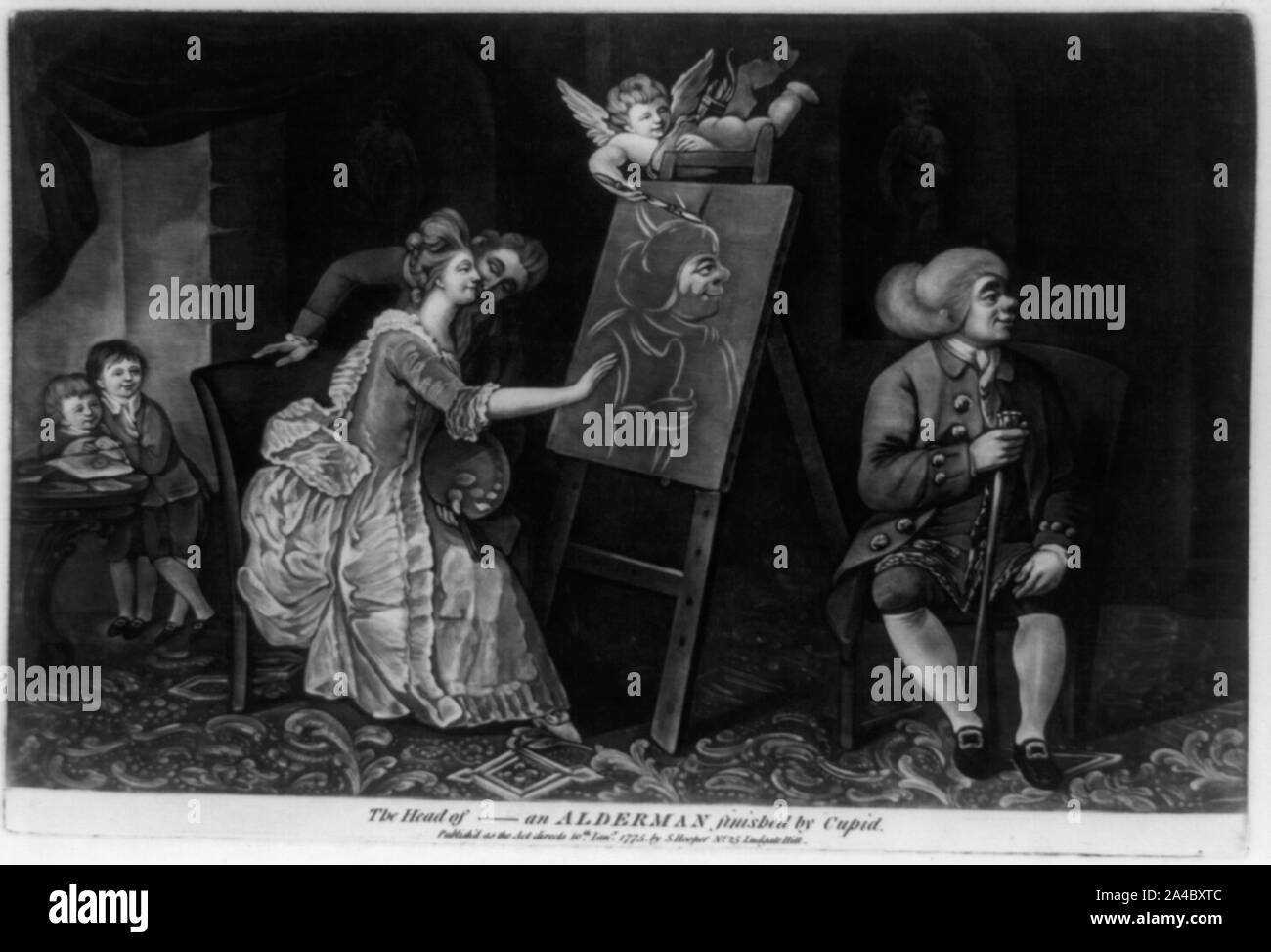 Cupid love Black and White Stock Photos & Images - Alamy