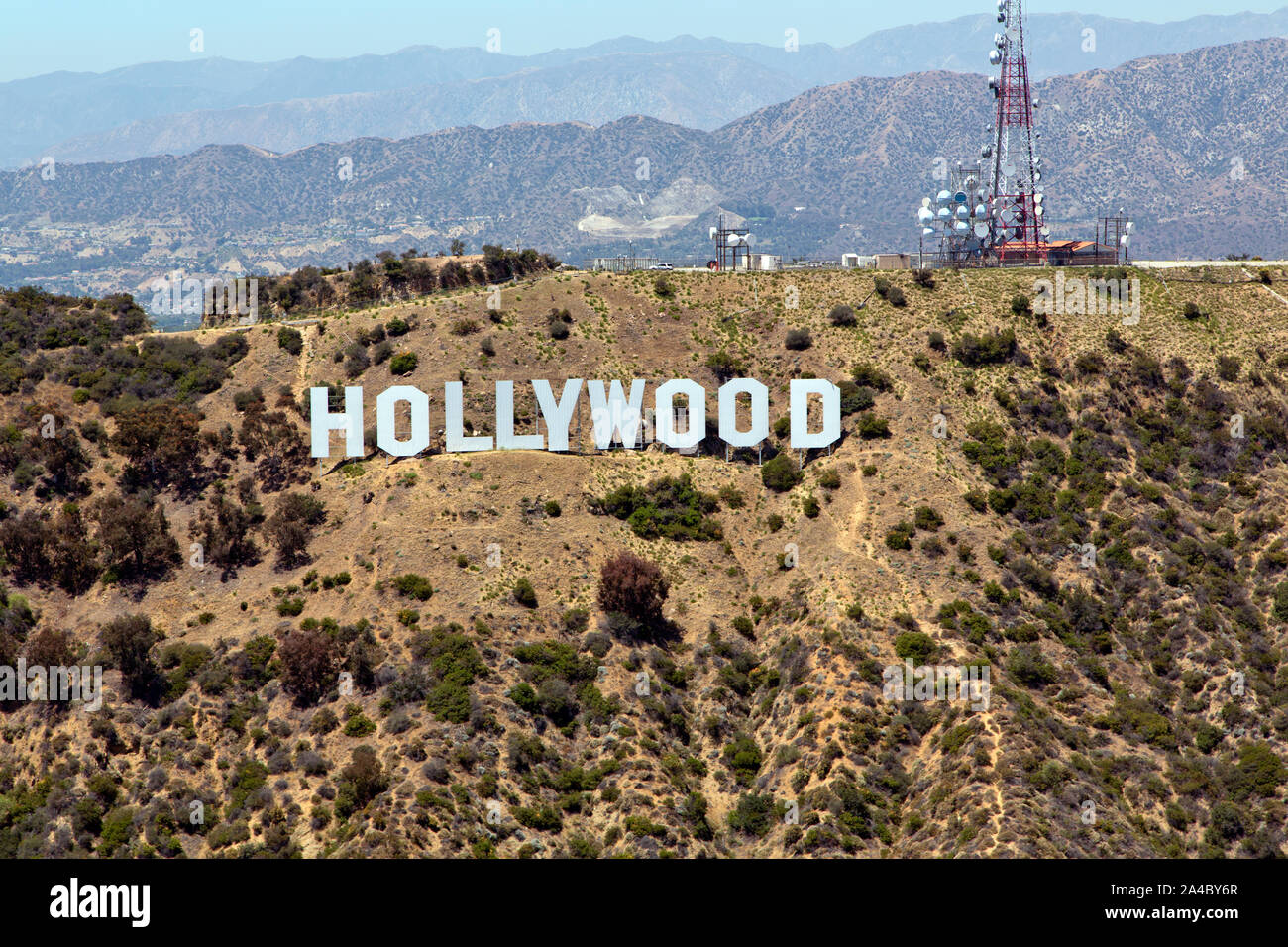 The Hollywood sign is a landmark and American cultural icon located in ...