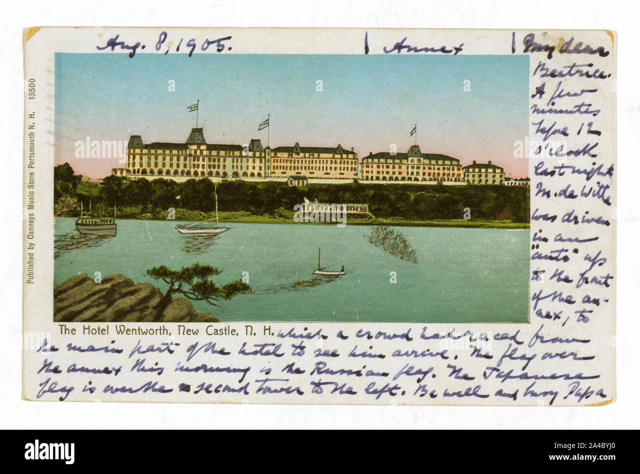 The hotel new hampshire Cut Out Stock Images & Pictures - Alamy