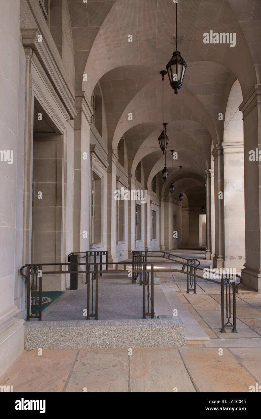 The Internal Revenue Service Building, located in the center of the ...