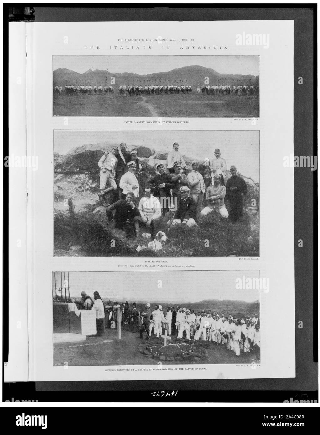 The Italians in Abyssinia Stock Photo - Alamy