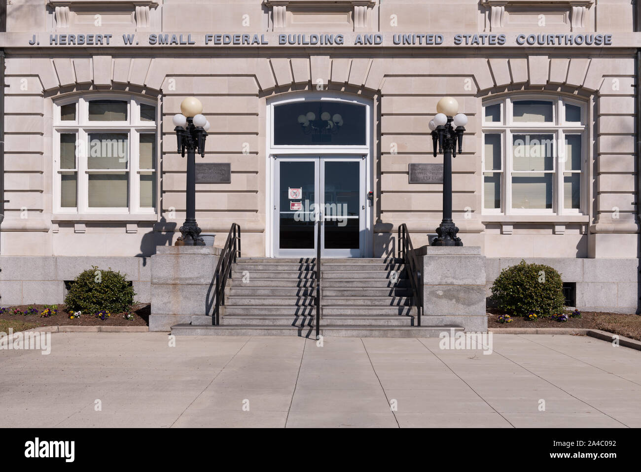 The J. Herbert W. Small Federal Building and U.S. Courthouse, Elizabeth ...