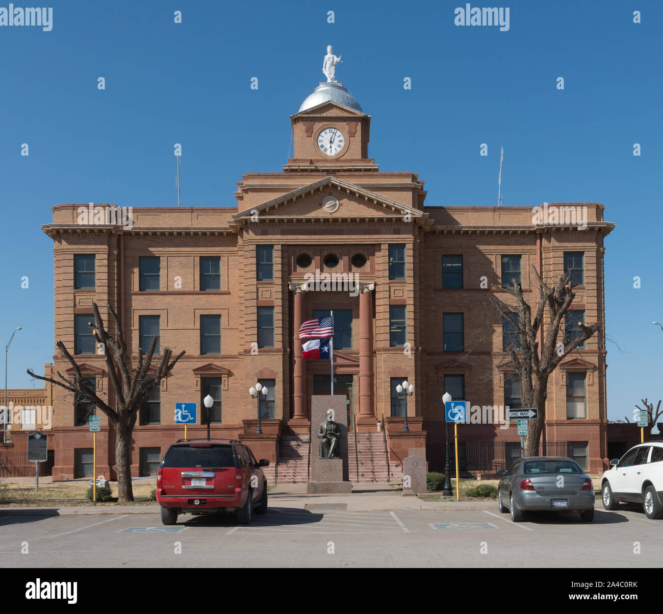 The Jones County Courthouse in Anson, Texas Stock Photo - Alamy