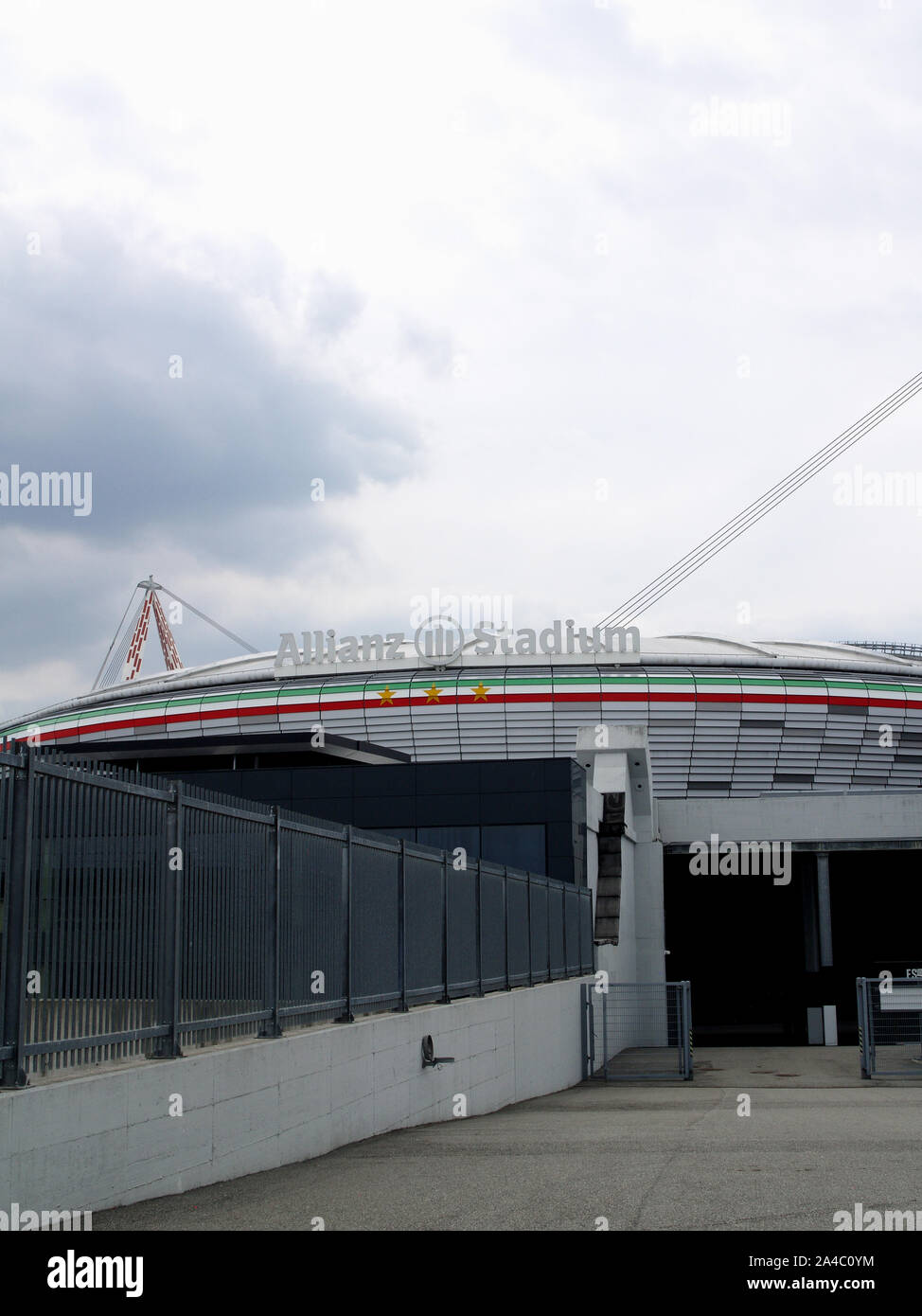 The Allianz Stadium in Vallette, Turin, home ground of Juventus FC and ...