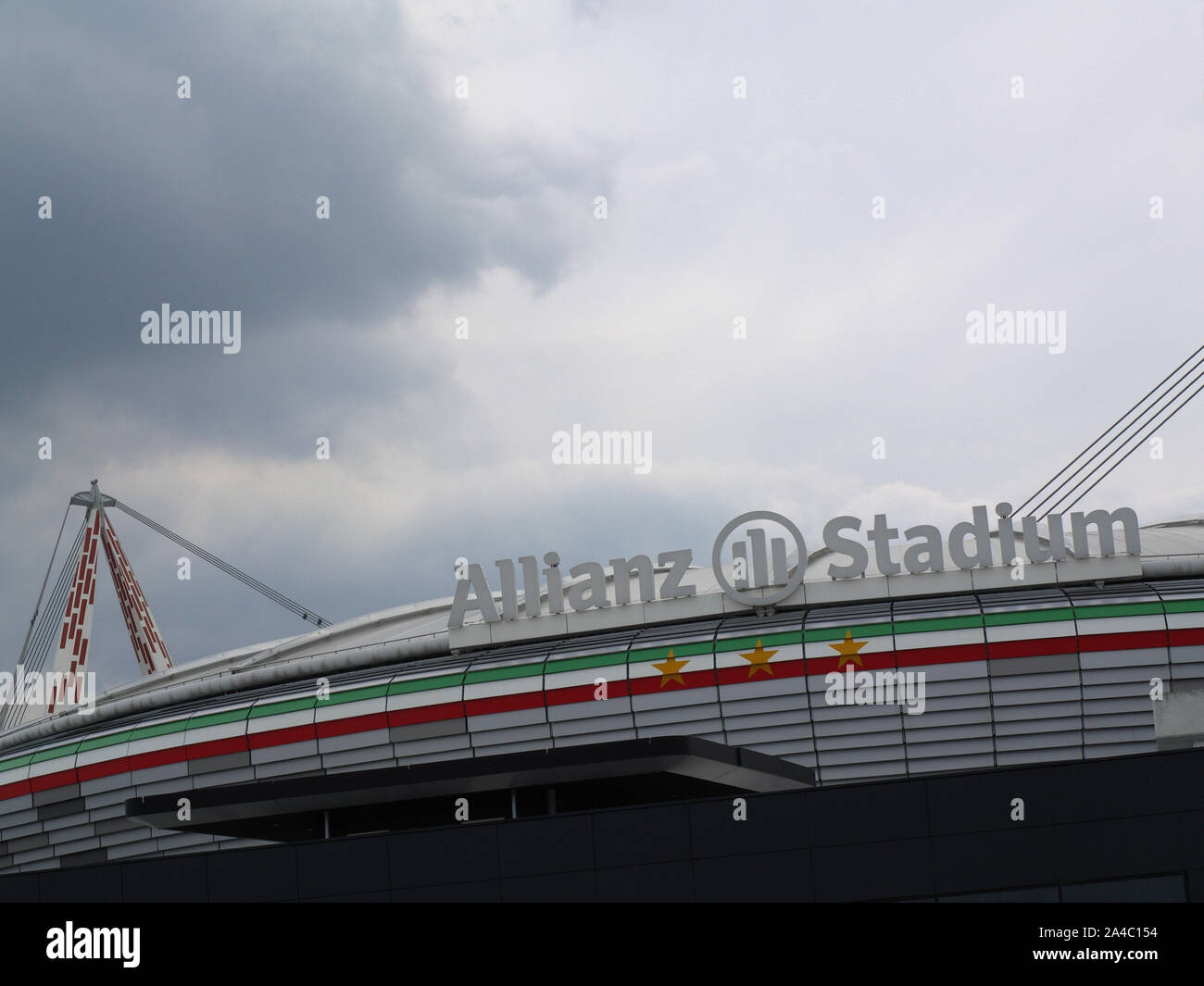 The Allianz Stadium in Vallette, Turin, home ground of Juventus FC and ...