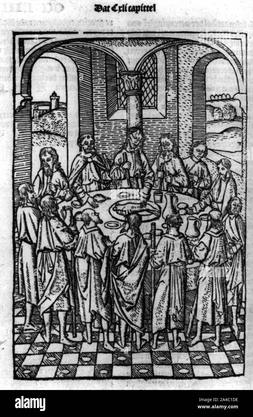 The Last Supper Stock Photo - Alamy