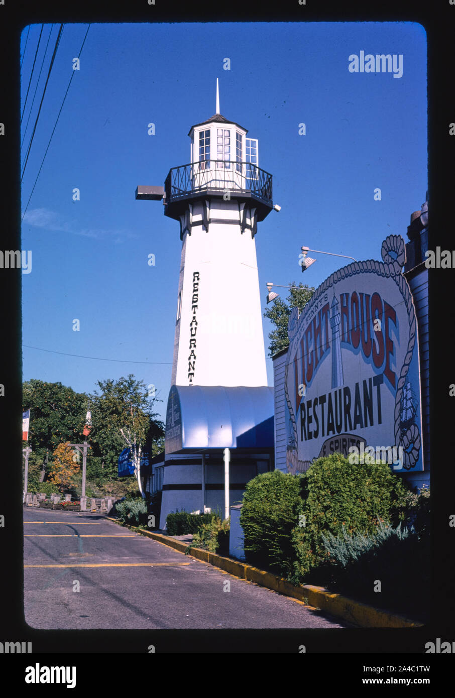 The Lighthouse Restaurant, Route 13, Wisconsin Dells, Wisconsin Stock ...