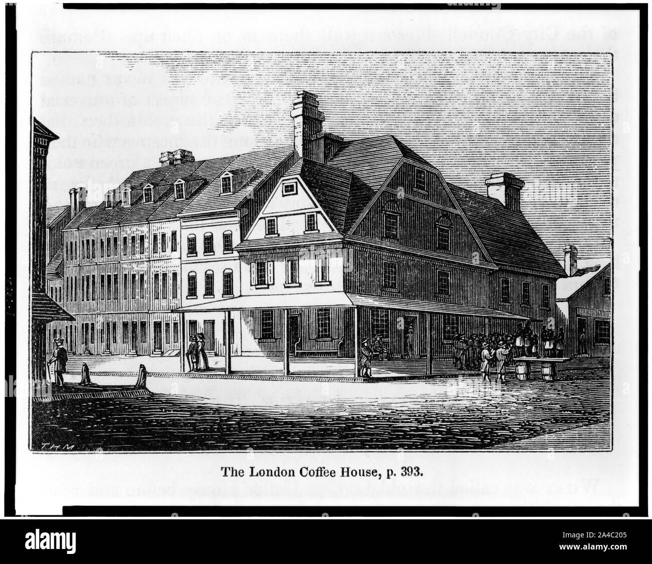 London coffee house 18th century hi-res stock photography and images ...