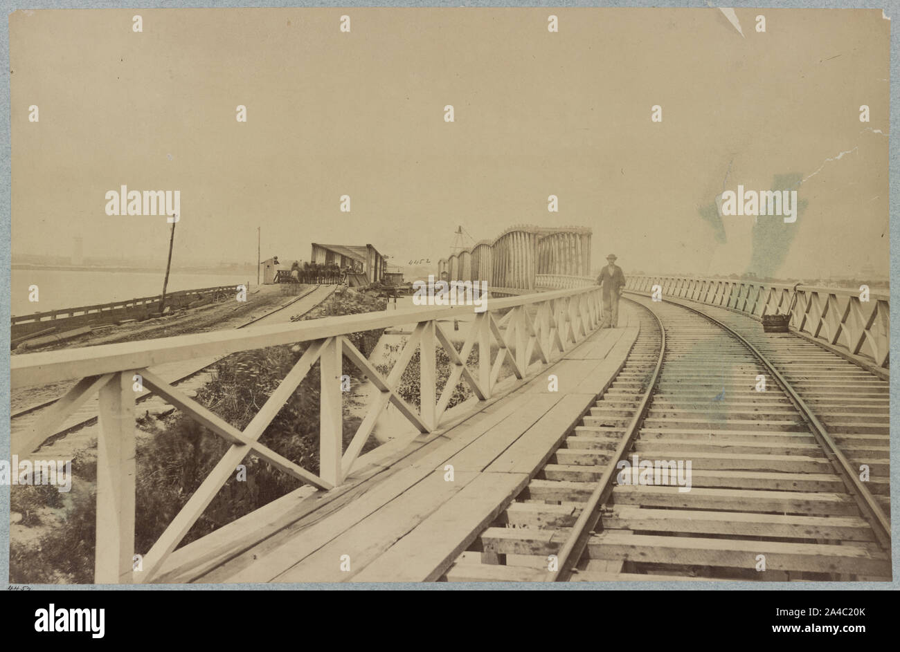 The Long bridge, Washington, D.C Stock Photo - Alamy