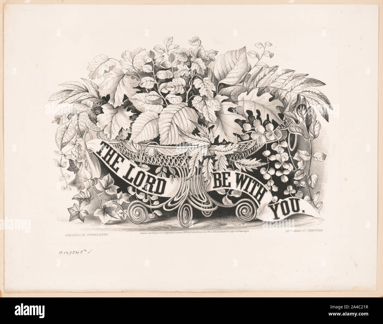 The Lord be with you Stock Photo - Alamy