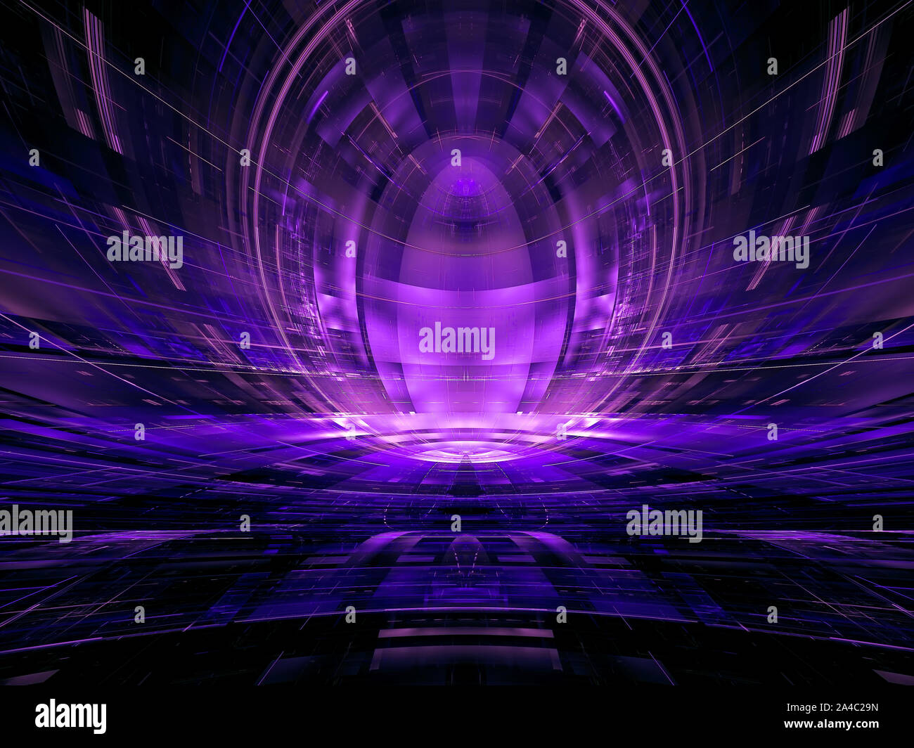 Virtual reality background - abstract digitally generated 3d ...