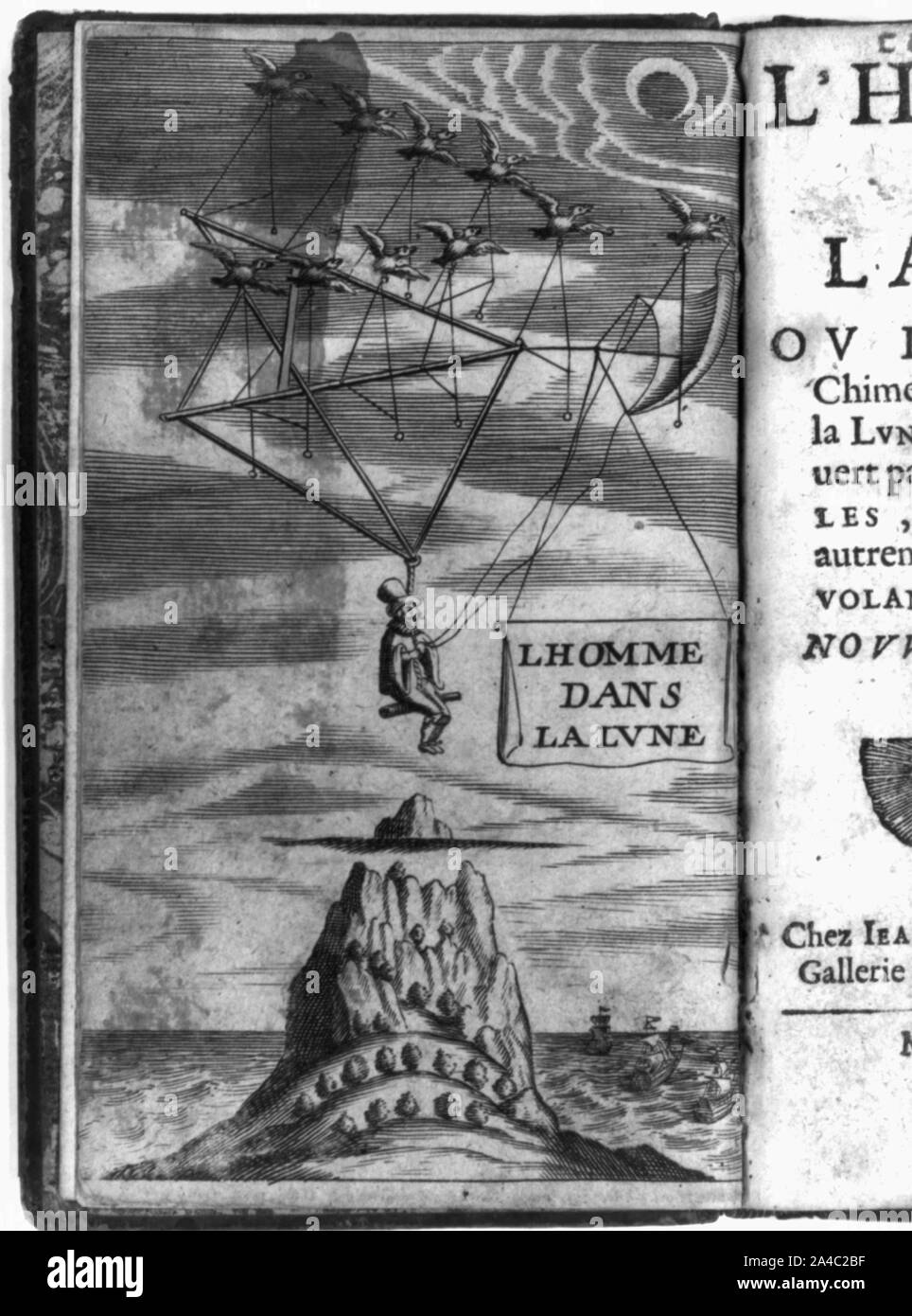 Moon lunar in night Black and White Stock Photos & Images - Alamy